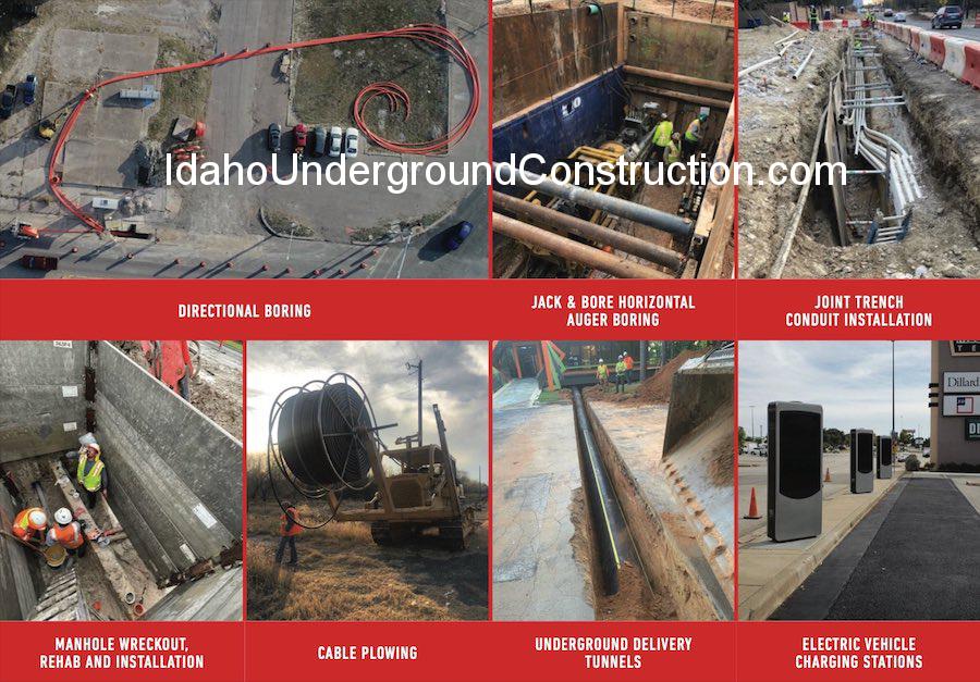 Electric Line Boring - Idaho Underground Construction